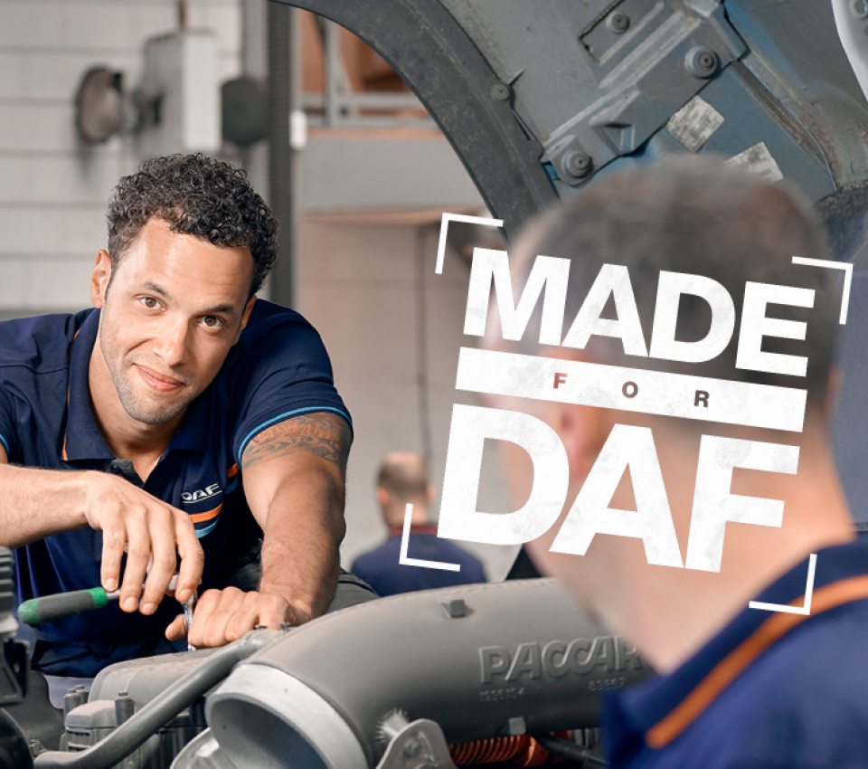 Working for a DAF dealer